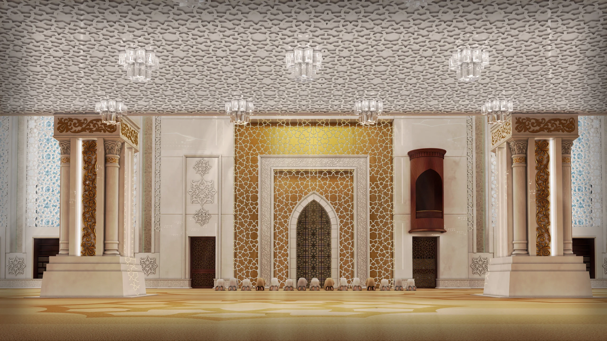 MOSQUE INTERIOR – Atria Design